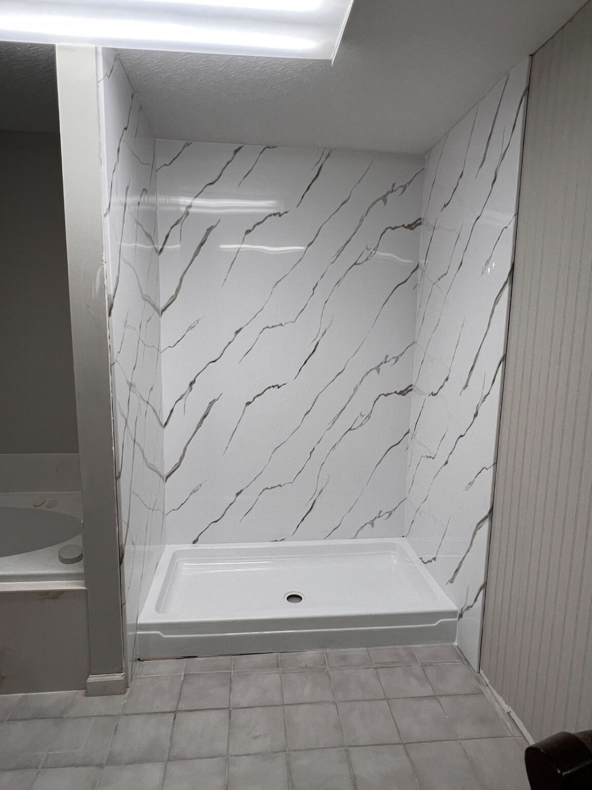 Acrylic Shower Kits - Davis Cultured Marble